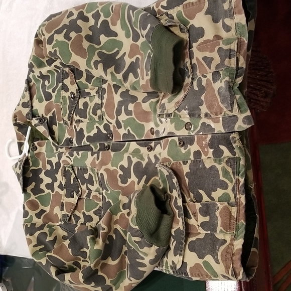 Source Unknown | Jackets & Coats | Retro Camouflage Jacket | Poshmark
